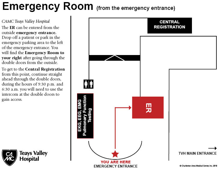 Departments | Teays Valley Hospital | CAMC